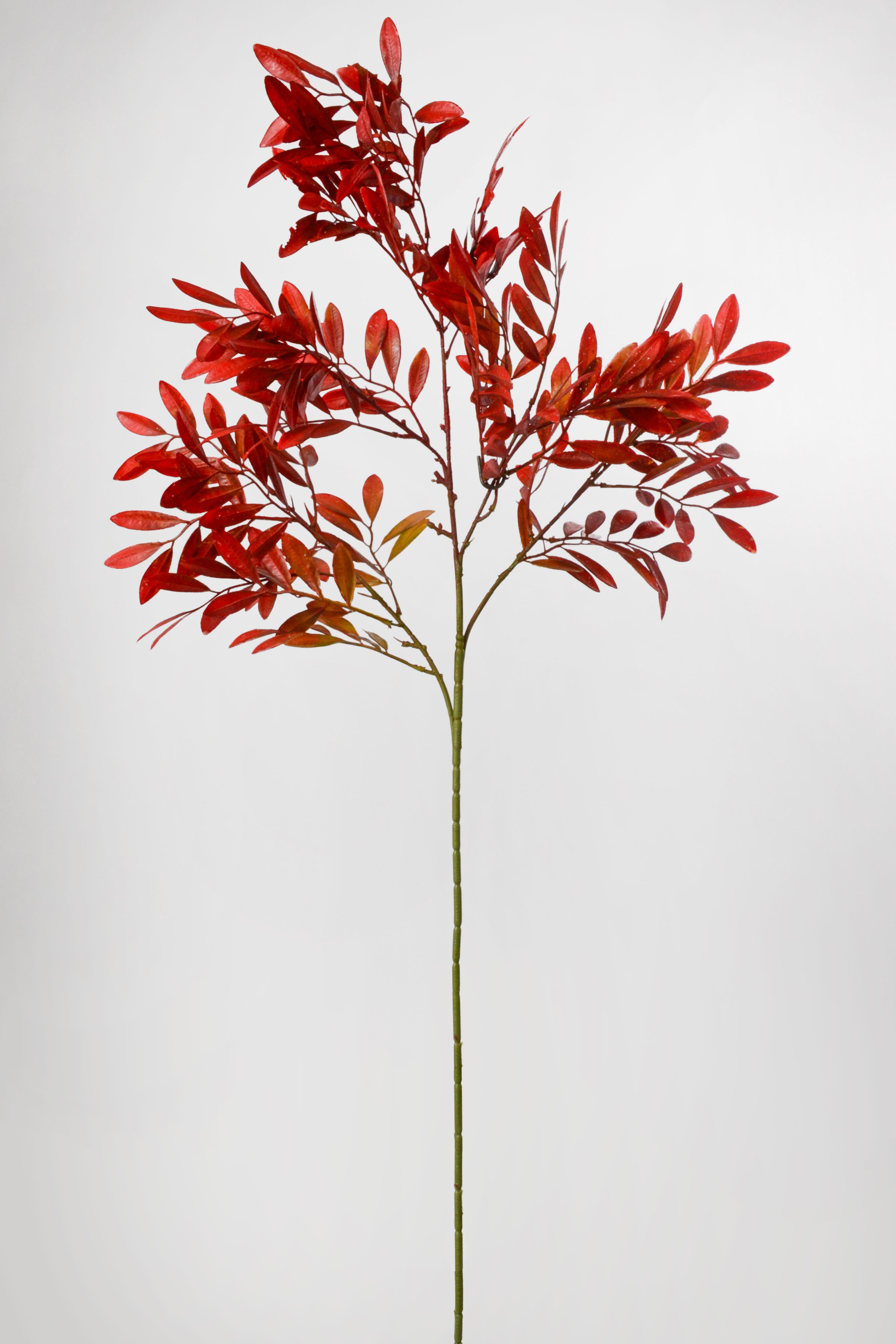 39.5'' Artificial Ruscus Leaf Spray Red -Gandgwebstore.com – G&G WEBSTORE